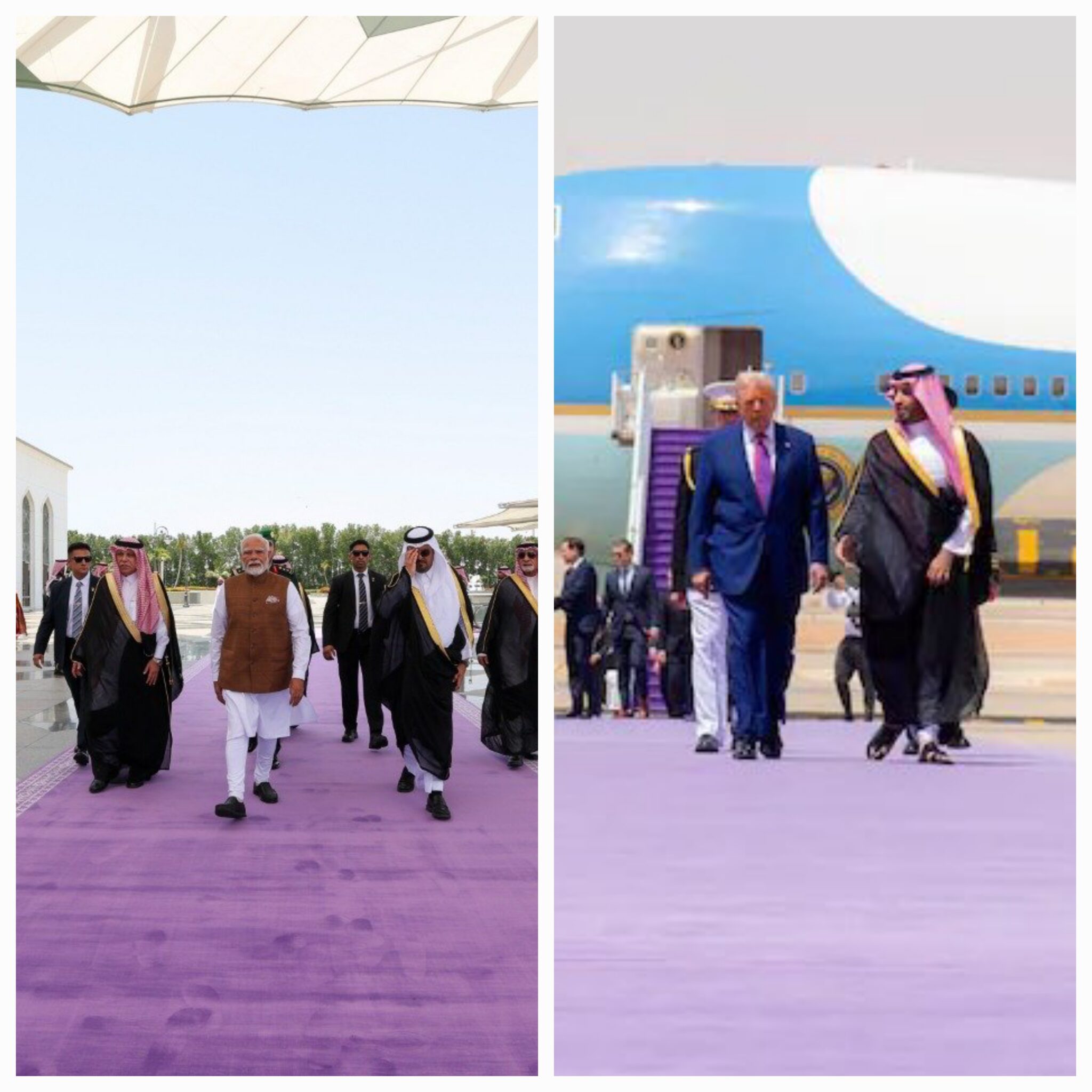 Before Trump, Modi too was given lavender-carpet welcome – Prashant News